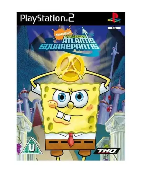 SpongeBob's Atlantis SquarePantis PS2 - Explore Atlantis & Uncover ...