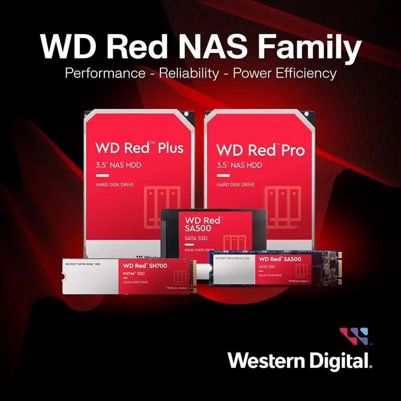 Buy WD Red Pro 2TB NAS Hard Drive - NASware, 7200rpm, Vibration Protection